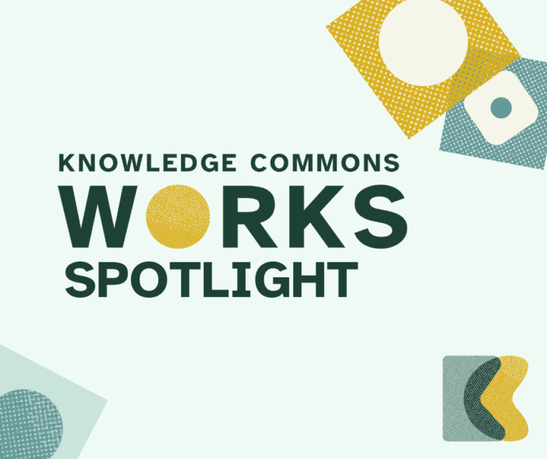 Knowledge Commons – Open access, open source, open to all