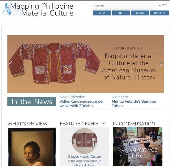 Mapping Philippine Material Culture – The Digital Art History Directory